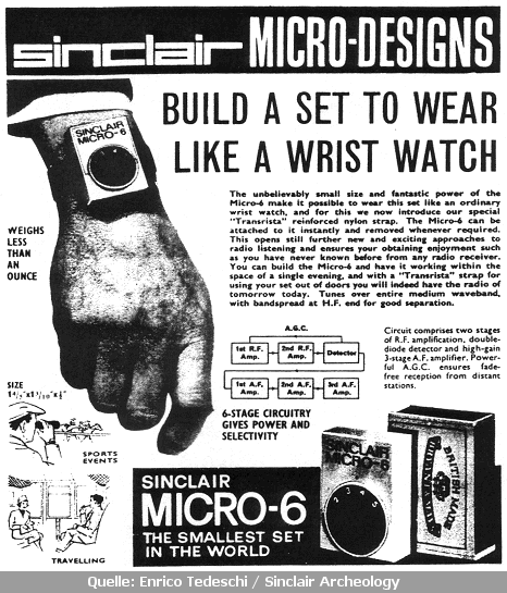 Frank's Taschenfernseher: Die Röhren (Teil 5: Sinclair)